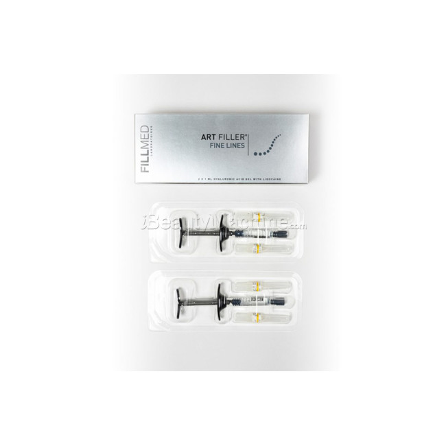 Fillmed Art Filler Fine Lines (2*1ml ) | Pure Hyaluronic Acid with ...