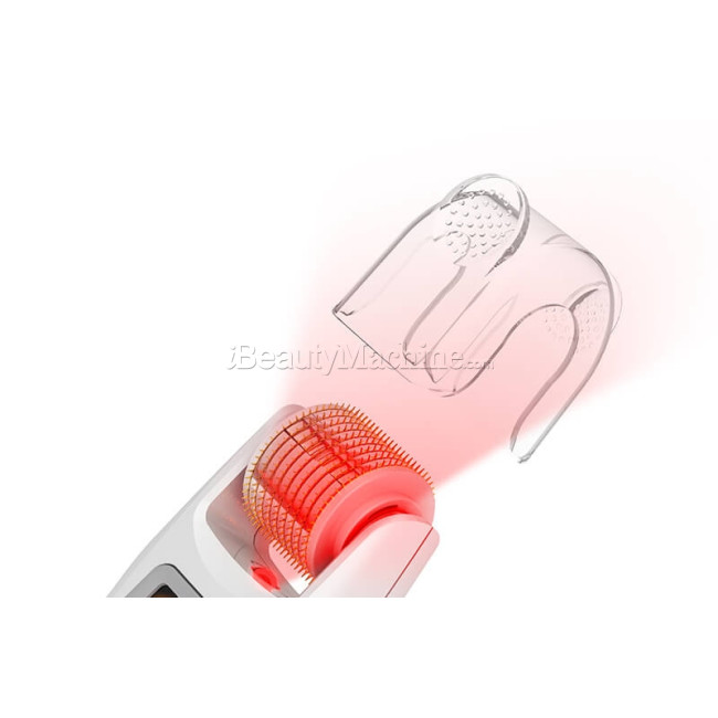 3 in 1 Photon Bio Roller G5 Vibration LED Microneedling EMS Derma Roller