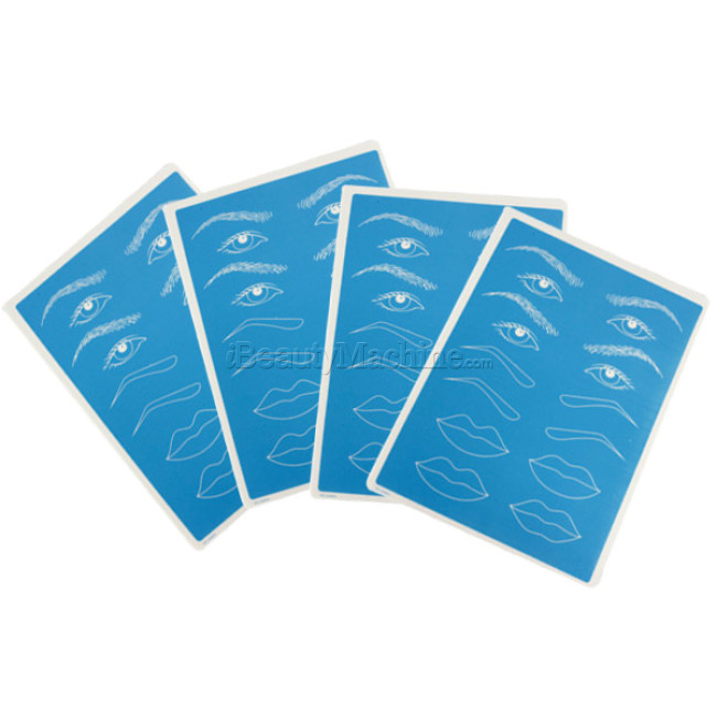 Eyebrow Eyeliner and Lips Practice Pad