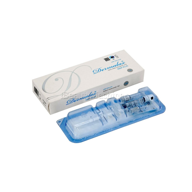 DermaLax Deep Plus Medical Grade Cross-Linked Hyaluronic Acid Dermal Filler