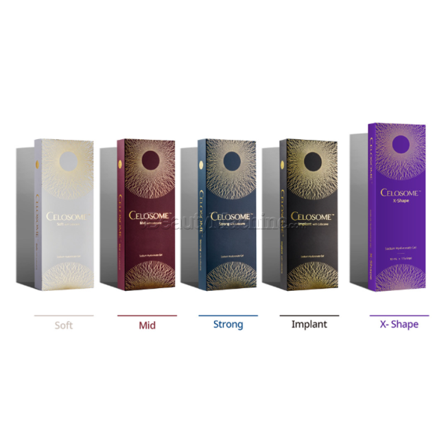 Celosome Mid with Lidocaine 1*1.1ml | 8-phase Purification and Deionization Technology ...