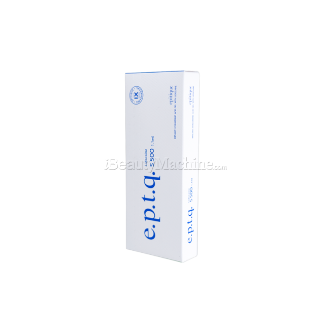 E.P.T.Q. S500 with Lidocaine 1x1.1ml | Monophasic HA Cross Linked Dermal Filler | Suited for ...