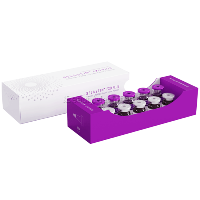 Selastin Exo Plus | 10 Vials | PDRN Exosome Skinbooster for Rejuvenation