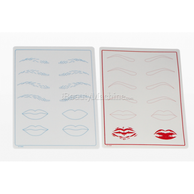 Eyebrow and Lips Practice Pad