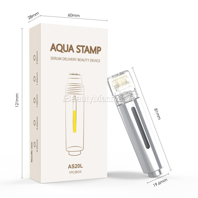 Aqua Stamp 20L | Upgraded 20 hydra needles | gold coated needle | 20 ...