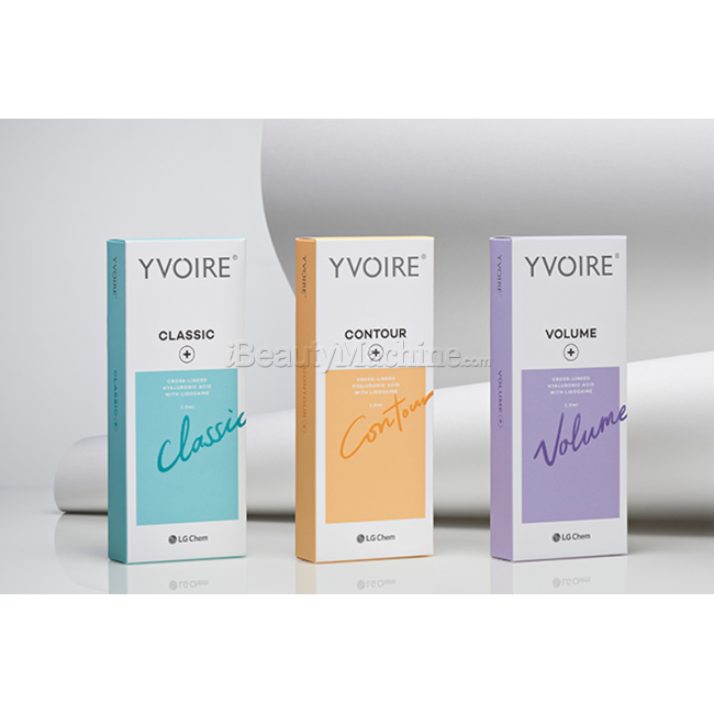YVOIRE Contour Plus with Lidocaine Cross-Linked Hyaluronic Acid Dermal Filler