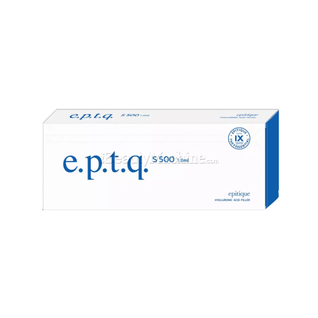 E.P.T.Q. S500 with Lidocaine 1x1.1ml | Monophasic HA Cross Linked Dermal Filler | Suited for ...