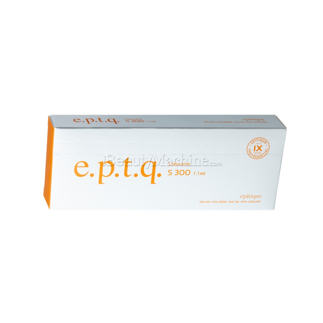 E.P.T.Q. S300 with Lidocaine 1x1.1ml | Monophasic Fully Crosslinked HA Dermal Filler | Ideal for ...