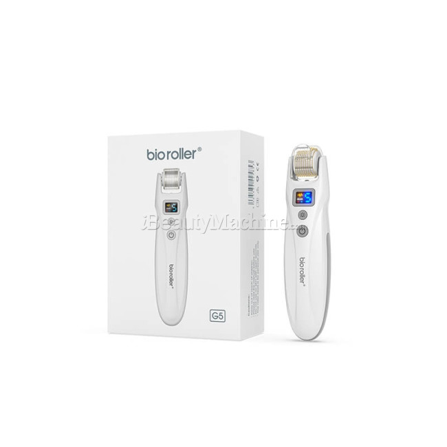 3 in 1 Photon Bio Roller G5 Vibration LED Microneedling EMS Derma Roller