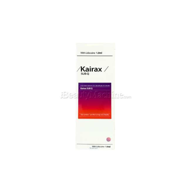 Kairax Sub-Q with Lidocaine 1*1.0ml | Unique h-DTP Technology | CE ...