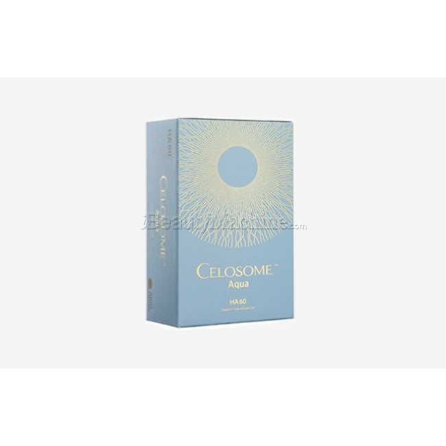 Celosome Aqua HA60 5*2.5ml | 2.5 ml x 5 syringes | Non-Cross Linked HA 24mg/ml | Recommended for ...