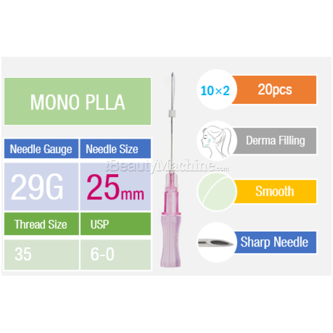 InstaLift™ Mono PLLA Thread | 29Gx25mmx35mm | Facial thread skin ...