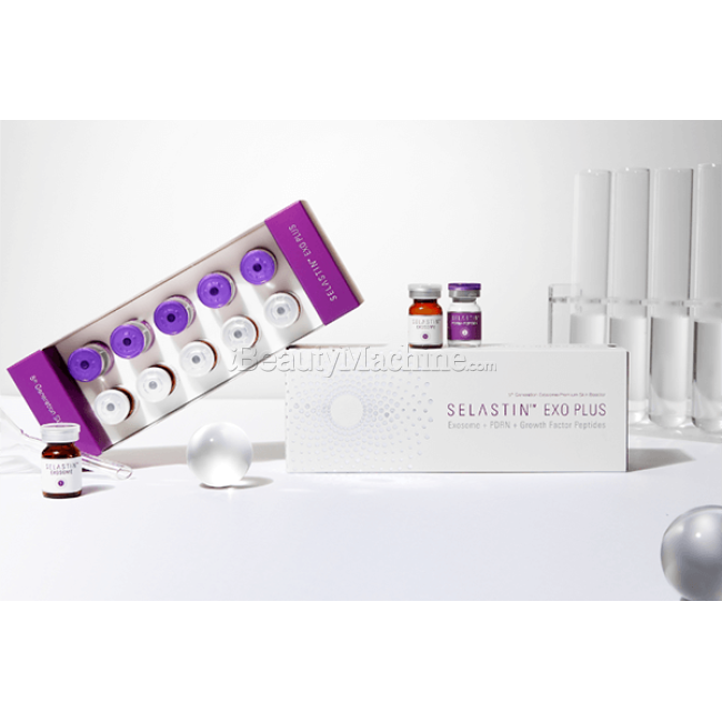 Selastin Exo Plus | 10 Vials | PDRN Exosome Skinbooster for Rejuvenation