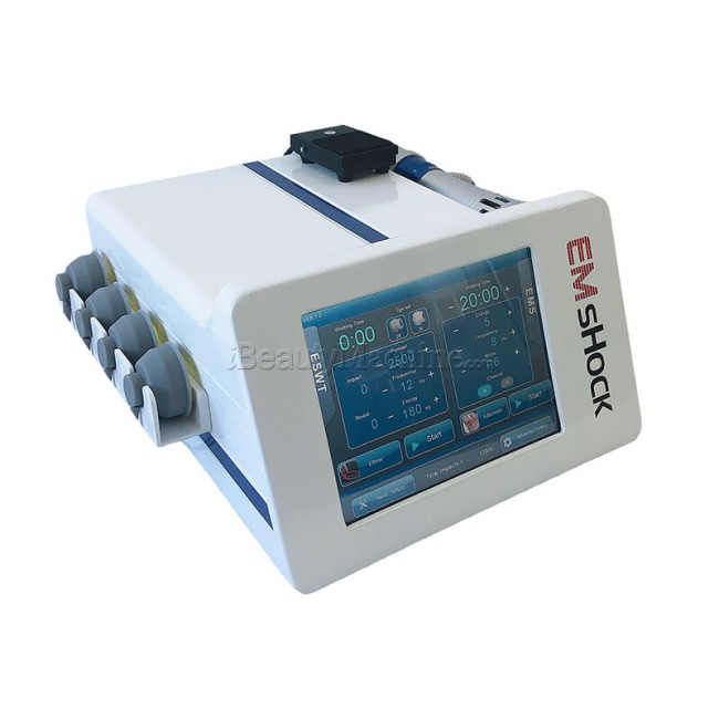2 in 1 Electric Muscle Stimulation plus Shockwave Therapy Machine