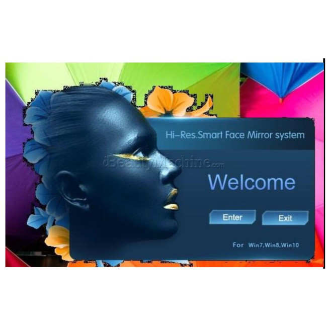 Hi-Res Smart Face Mirror System | Smart Skin Analyzer | skin analysis ...